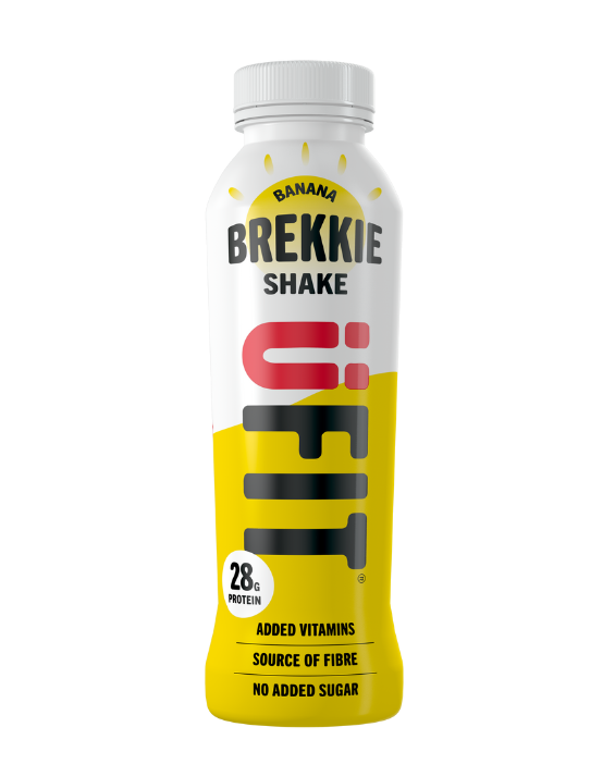 BANANA 28g PROTEIN BREKKIE MILKSHAKE - 8x400ML – UFIT High Protein ...