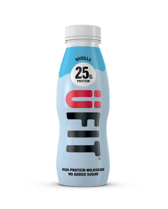 VANILLA 25G PROTEIN MILKSHAKE - 10x330ML – UFIT High Protein Drinks ...