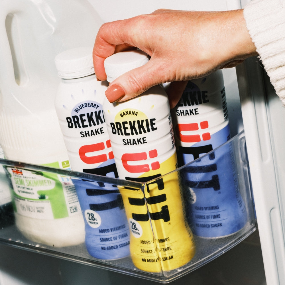 STRAWBERRY 25G PROTEIN MILKSHAKE - 10x330ML – UFIT High Protein Drinks ...