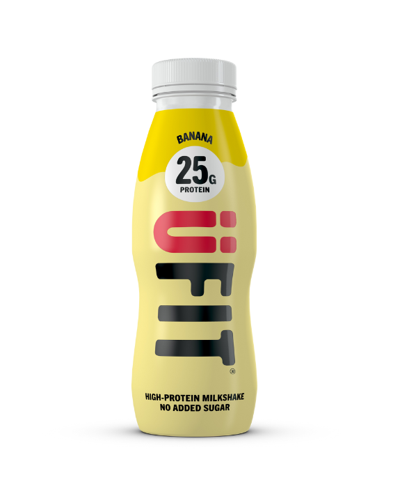 BANANA 25G PROTEIN MILKSHAKE - 10x330ML – UFIT High Protein Drinks ...